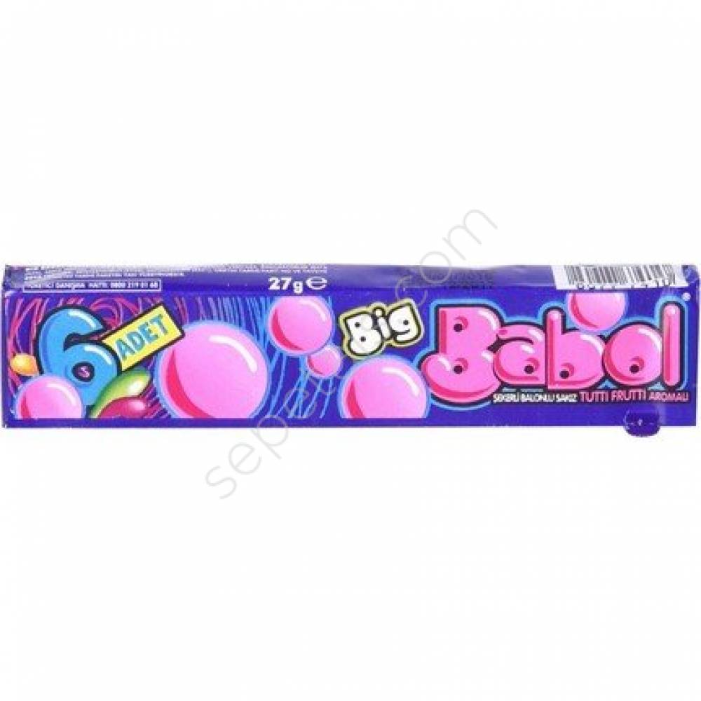 Big Babol TUTTİ FRUTTİ En Uygun Fiyatlarla | sepetall.com